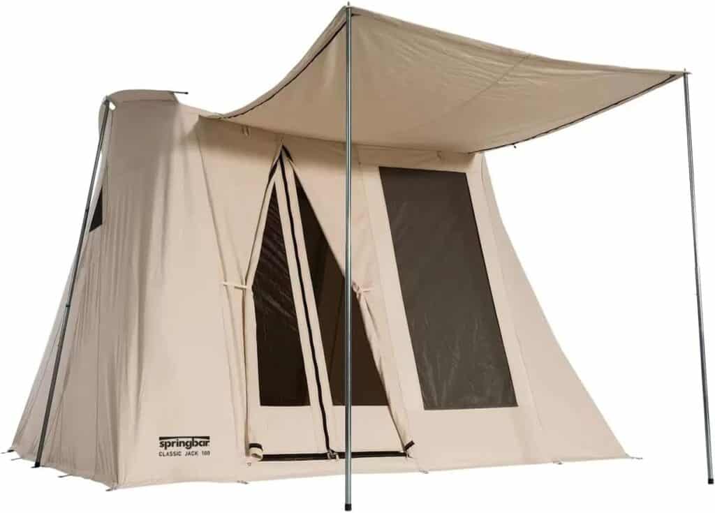 Springbar Classic Jack Watertight Cotton Canvas Tent Review - Outdoor ...