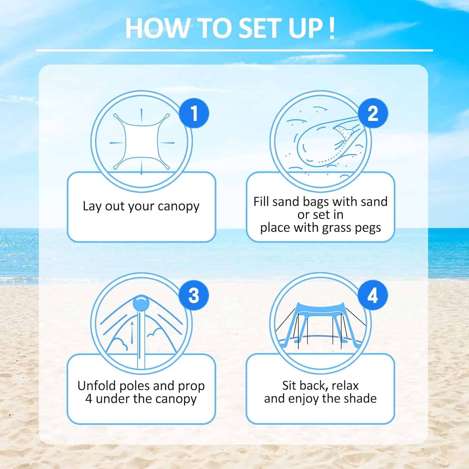 beach-tent-sun-shelter-with-upf-50-uv-protection-beach-canopy-sun-shade ...