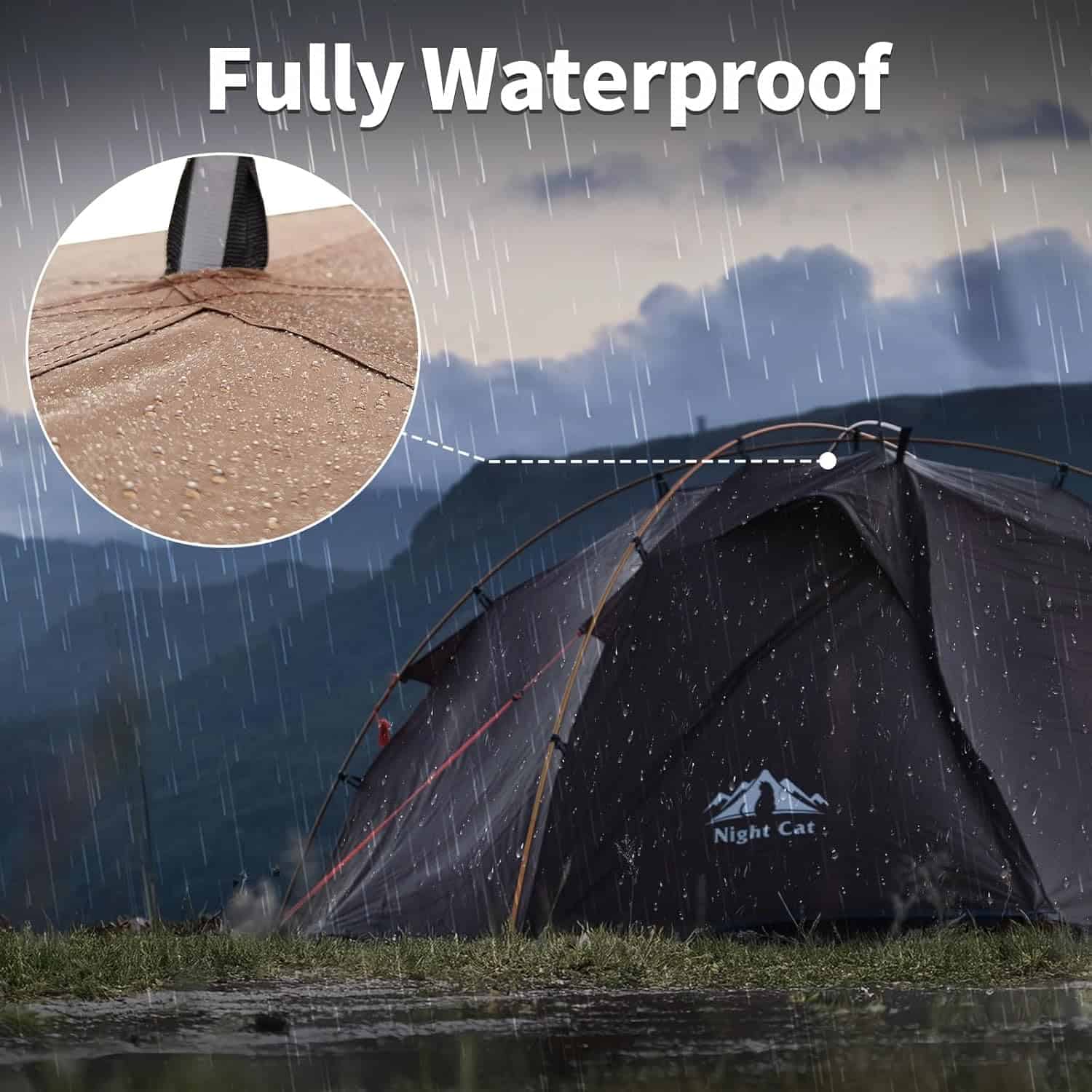 night-cat-backpacking-tents-2-persons-fast-setup-hiking-camp-tent-with ...