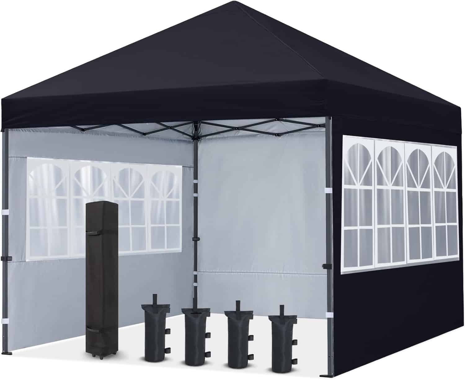 cooshade-10x10ft-pop-up-canopy-tent-enclosed-instant-folding-canopy ...