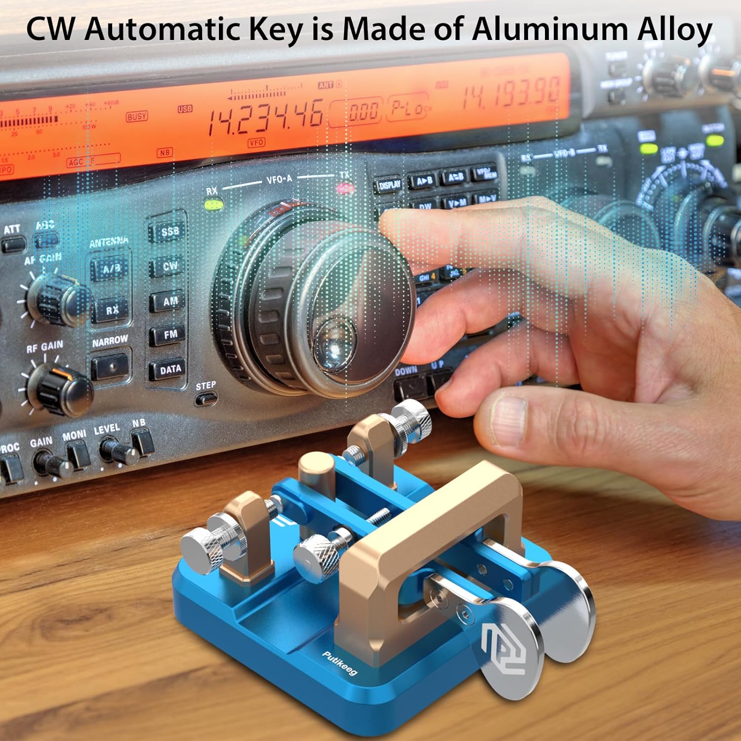 cw-key-morse-code-key-morse-telegraph-key-morse-code-key-aluminum-alloy ...